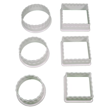 Wilton Cookie Cutter Set, Basic Shapes 6 ct. 2308-1235 - Walmart.com