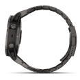 Fenix 5X Plus Sapphire, Carbon Gray DLC Titanium with DLC Titanium band ...