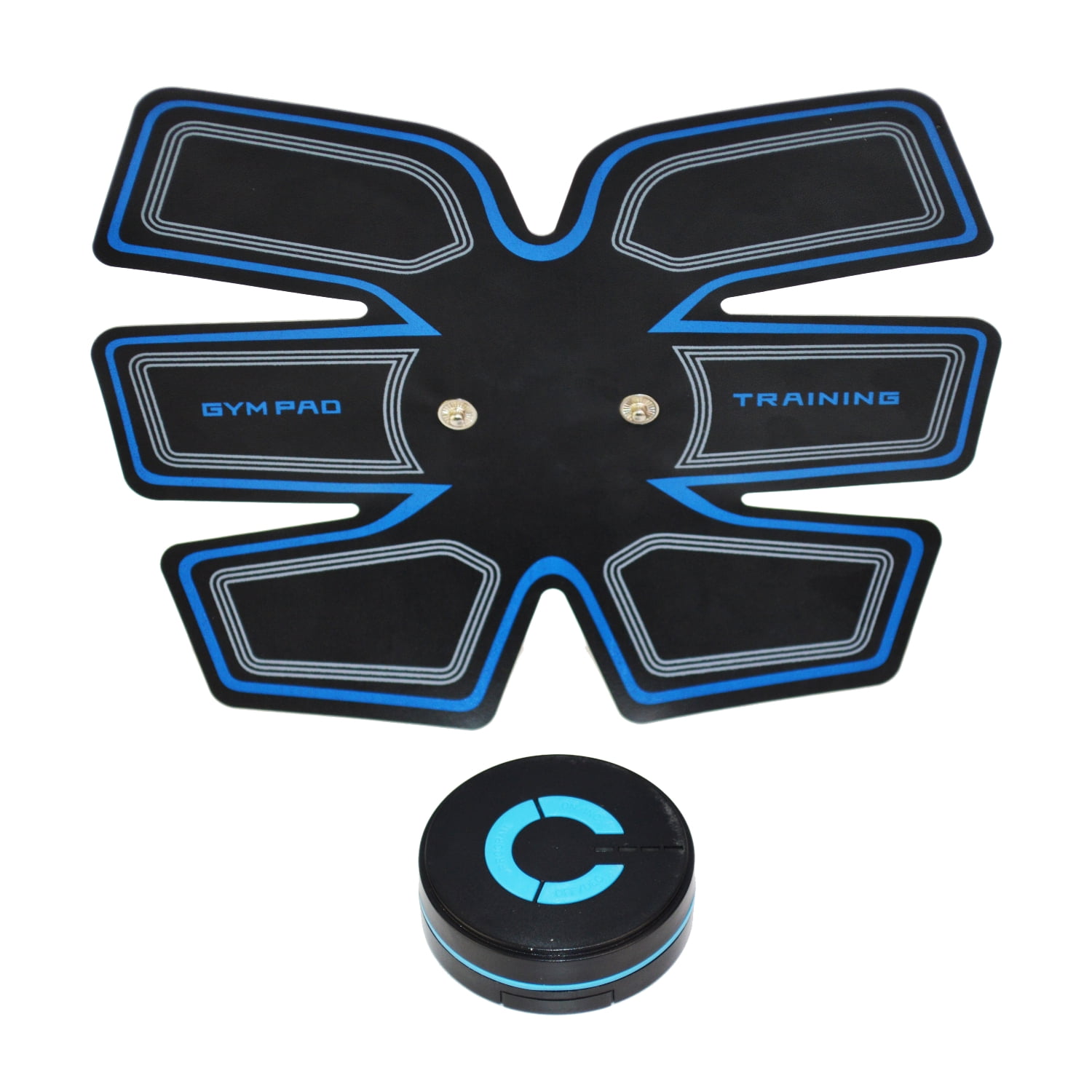 Smart Abdominal Muscle Trainer Sticker Gel Pads Body Wireless Ab and ...