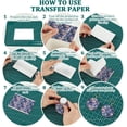 1 Set 24 Sheets 6 Styles Ceramics Clay Water Transfer Paper Underglaze ...