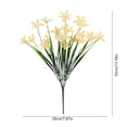 Artificial Daffodils Narcissus, Faux Spring Flowers Fake Silk Daffodil ...