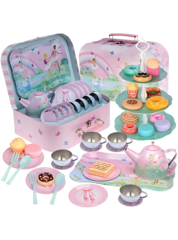 Kids Tea Sets in Play Food & Accessories - Walmart.com
