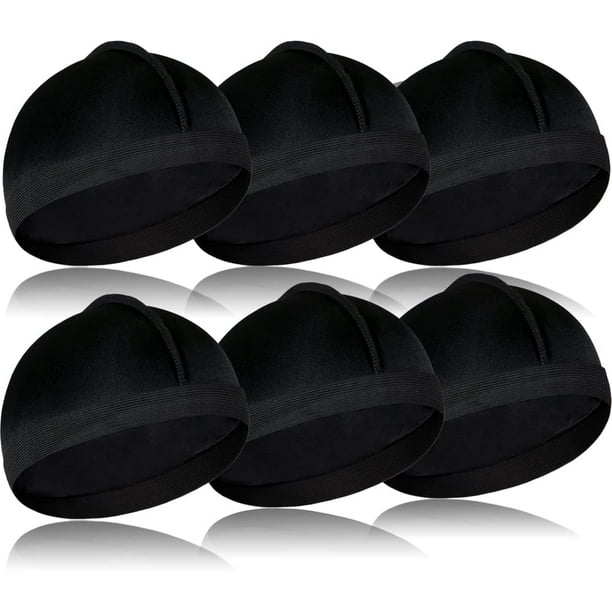 6 Pieces Elastic Silky Wave Caps, Satin Doo Rags Cap for 360 Waves ...