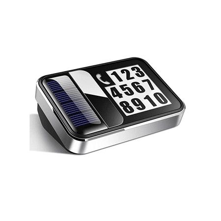 MAFNIO Panneau de stationnement temporaire plaque d'immatriculation ...