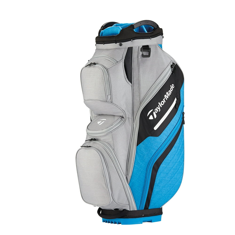 TaylorMade Supreme Golf Cart Bag, Gray/Blue - Walmart.com - Walmart.com