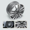 4Pcs 18" Wheel Rim 18x8.5-inch 5-Lug Machined Grey, for 2013-16 ...