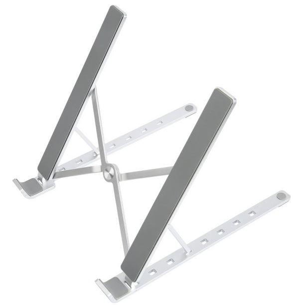 onn. Adjustible Height/Angle Foldable Laptop Stand, from 13 in. to 15.6 ...