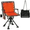 Danrelax Heated 360° Swivel Hunting Blind Chair, Integrated Warm Seat ...
