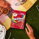 SKITTLES LITTLES Original Chewy Candy, Fruit Snacks, Resealable 7.2 Oz ...