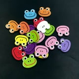 Farfi 50Pcs Sewing Buttons Bright Color Convenient Installation Easy ...