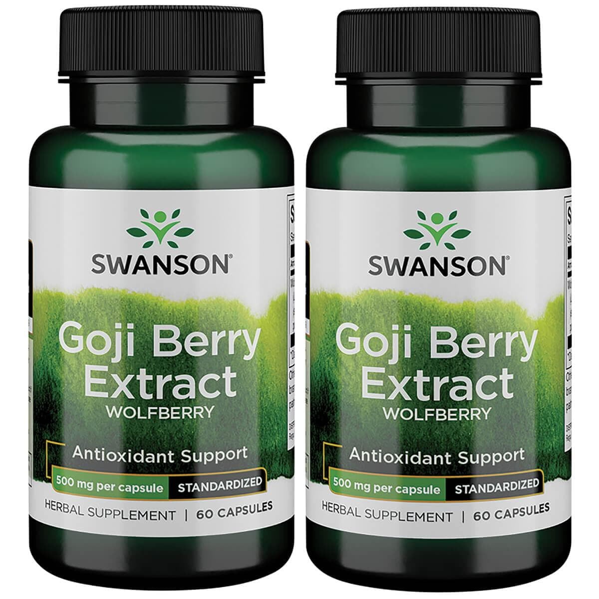 Swanson Goji Berry Extract Wolfberry - Standardized 500 mg 60 Caps 2 ...