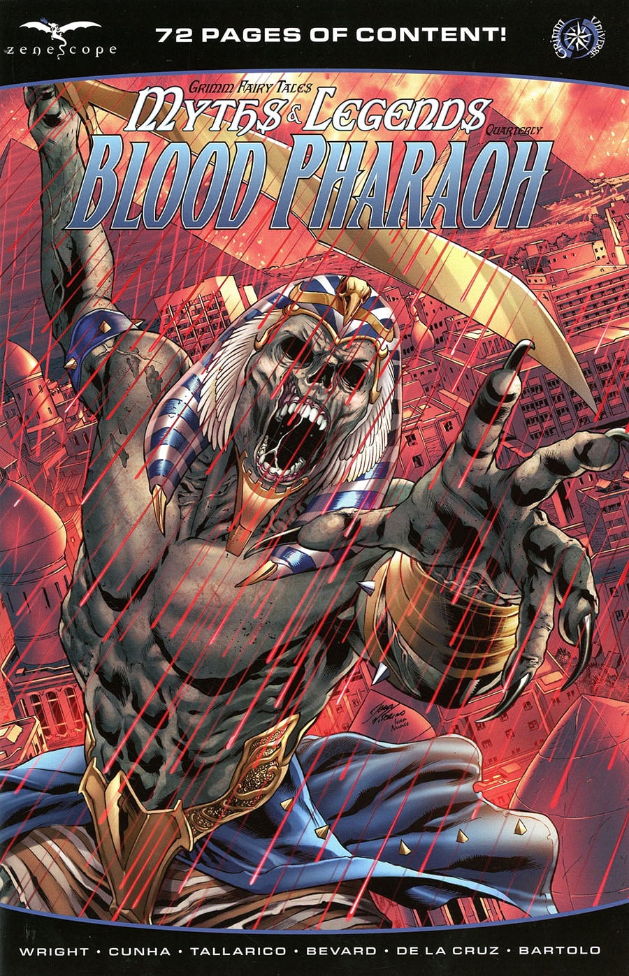 Myths And Legends Quarterly: The Blood Pharaoh #1A VF ; Zenescope Comic ...