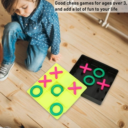 Keenso Plastic OX Chess, Board Game Toy, For Outdoor Camping Indoor ...