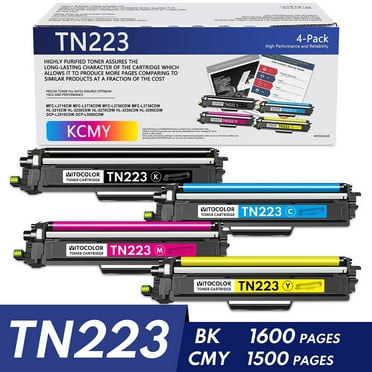 Brother Genuine TN223M Standard-yield Magenta Toner Cartridge for ...