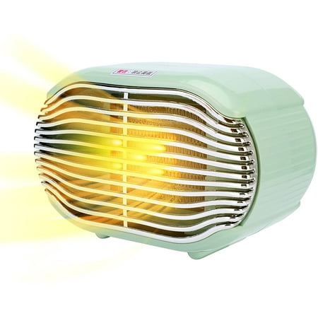 densenon Mini Electric Fan Heater Ceramic Portable Fan Heater Fast ...