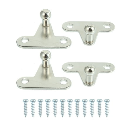 Unique Bargains Car Gas Spring Mounting Bracket 10mm Ball Stud Bracket ...