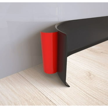 Vinyl Baseboard Molding Trim 4 Inch x 20 Feet Peel and Stick Baseboard ...