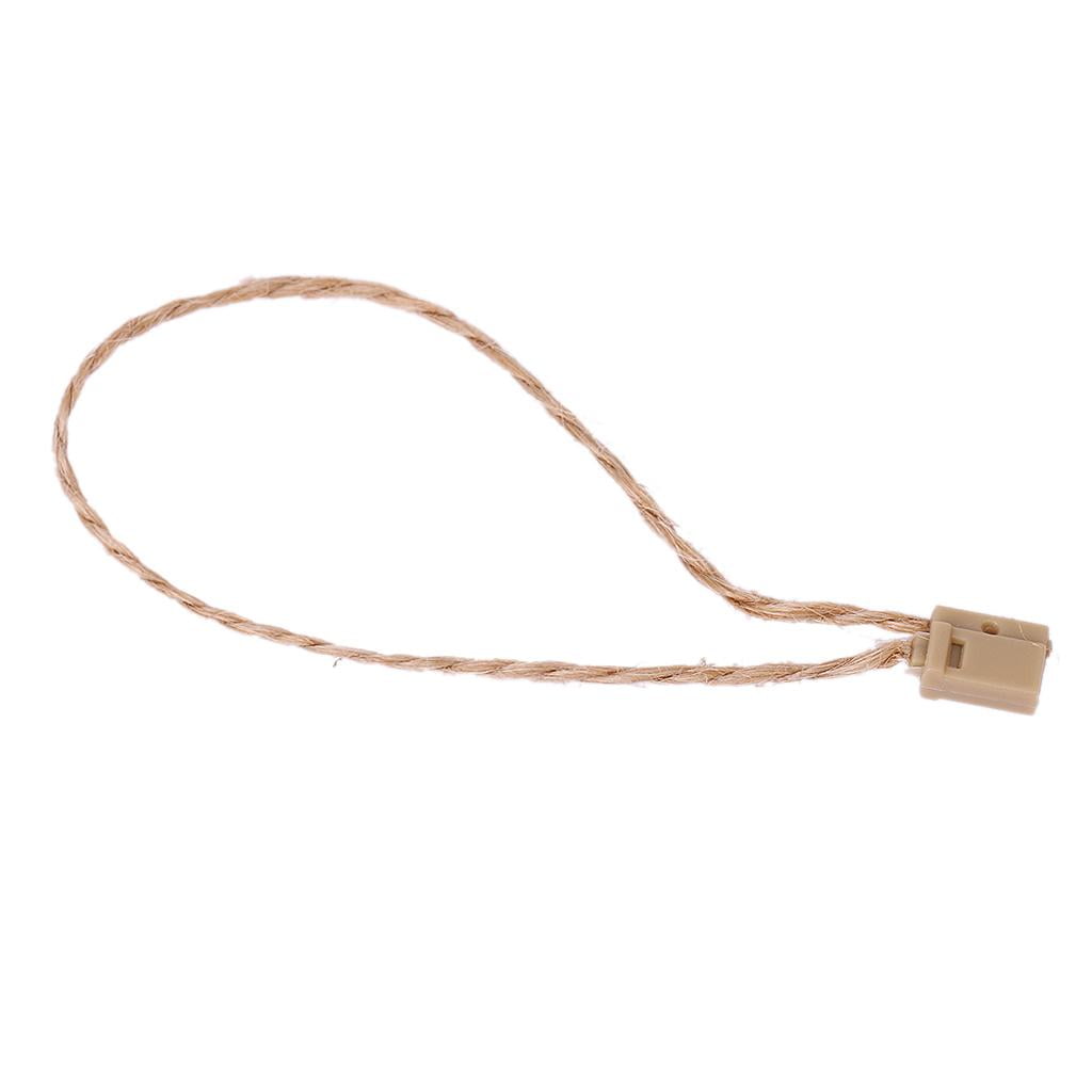 , Tag Jute String Snap Loop Clasp Hook Tie - Walmart.com