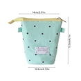 Lunxisen 1 Pcs Retractable Fabric Pencil Pouch Expandable Stationery ...