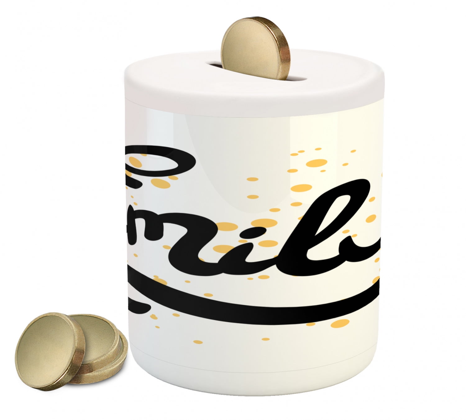 Emily Piggy Bank, Hand Drawn Monochrome Cursive Font Modern ...