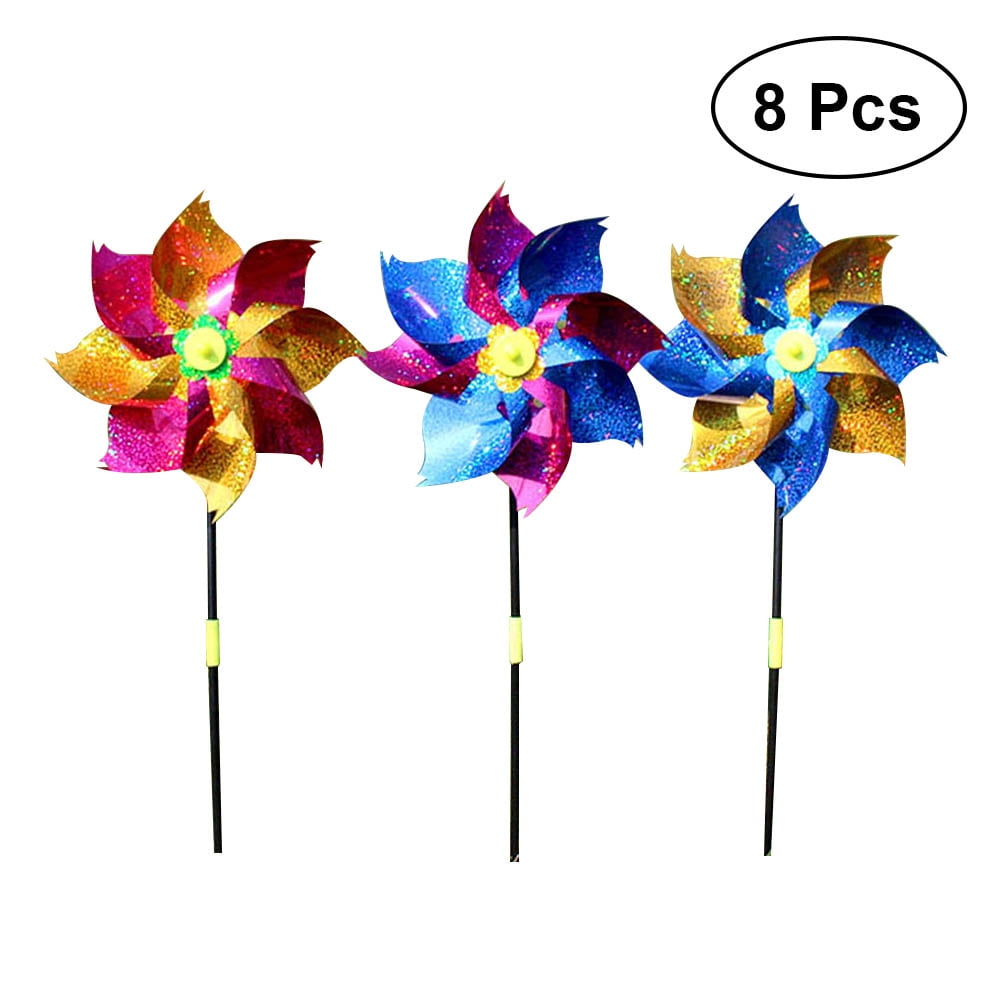 NUOLUX Pinwheels Pinwheels Bluekids Wheels Pin Lawn Windmill Toy Wheels ...