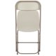 Flash Furniture Hercules™ Series Plastic Folding Chair - Beige - 4 Pack ...
