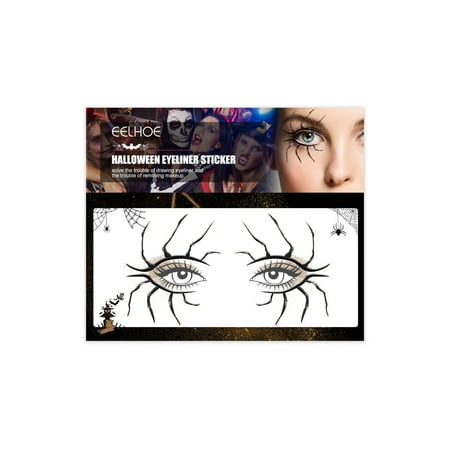 Reusable Eyeliner Sticker Glitter Invisible Adhesive Eyeliner Sticker ...