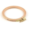 Nurge Embroidery Hoops Set, 3 Pieces 4, 5 and 6 Inch Beech Wood Round ...