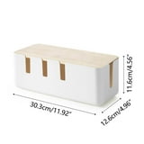 Kokovifyves Closet Organizers and Storage Large White Cable Organizer ...