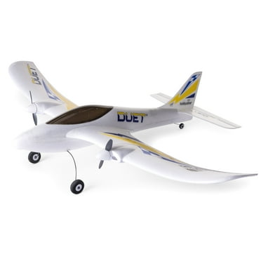 HobbyZone Duet RC Airplane RTF Includes controller transmitter battery ...