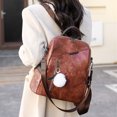 Fashion Versatile Solid Color Leather Removable Shoulder Bag Casual ...