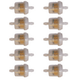 Universal Gas Inline Fuel Filter Compatible with Motorcycle ATV Dirt ...