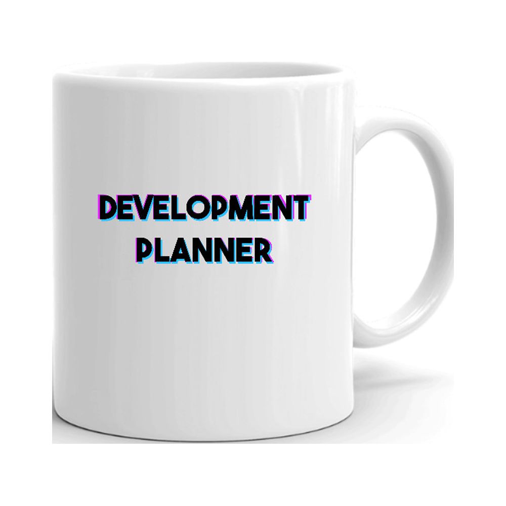 Tri Color Development Planner Ceramic Dishwasher And Microwave Safe Mug By Undefined Gifts ...