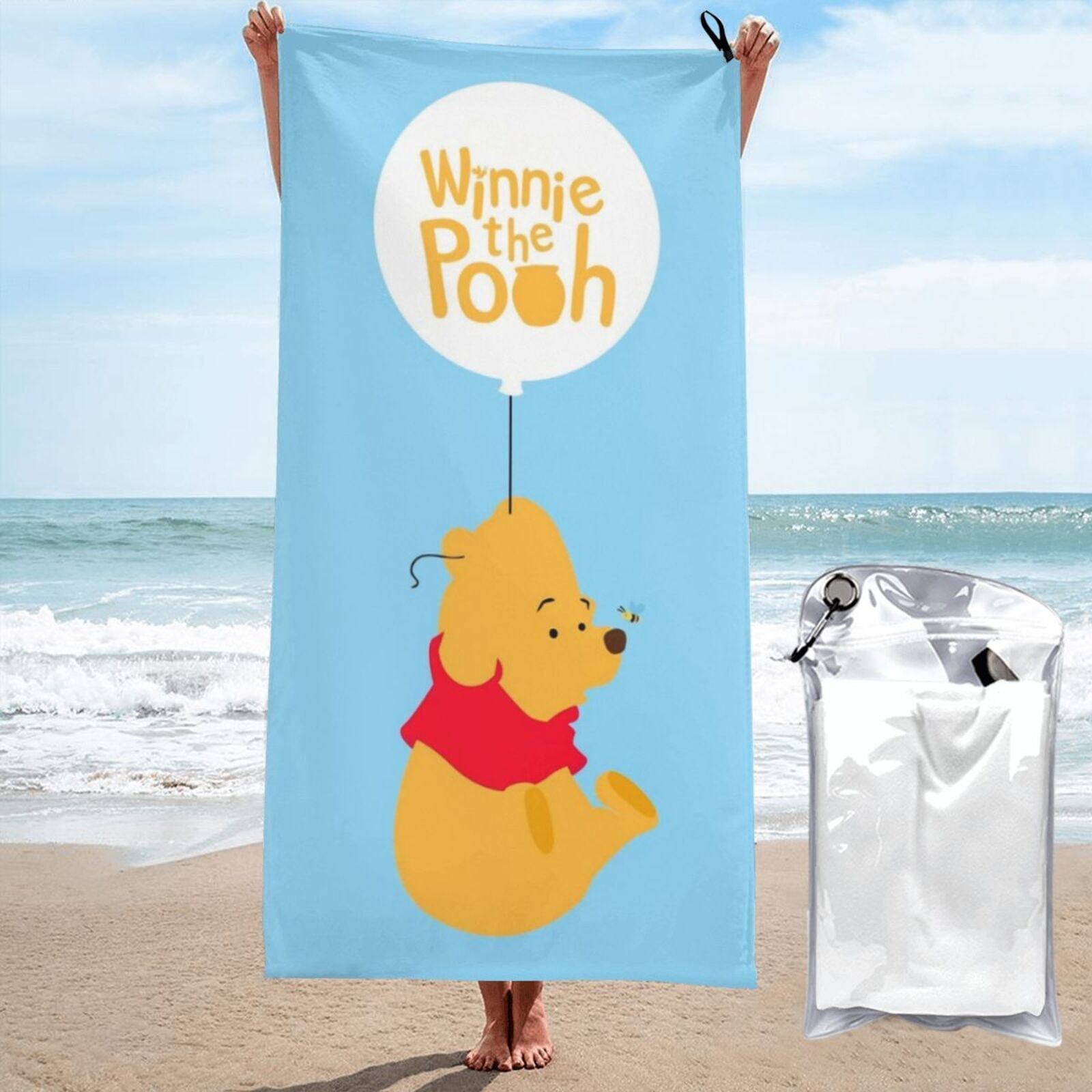 Toalla de playa de Winnie The Pooh, suave, de secado rápido, resistente ...