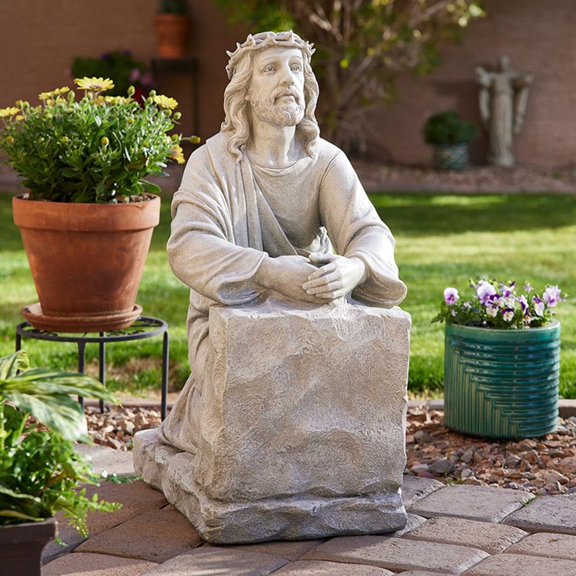 Jesus Praying In The Garden Of Gethsemane