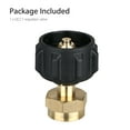 TSV Propane Refill Adapter, 1lb Gas Cylinder Tank Coupler, Solid Brass ...