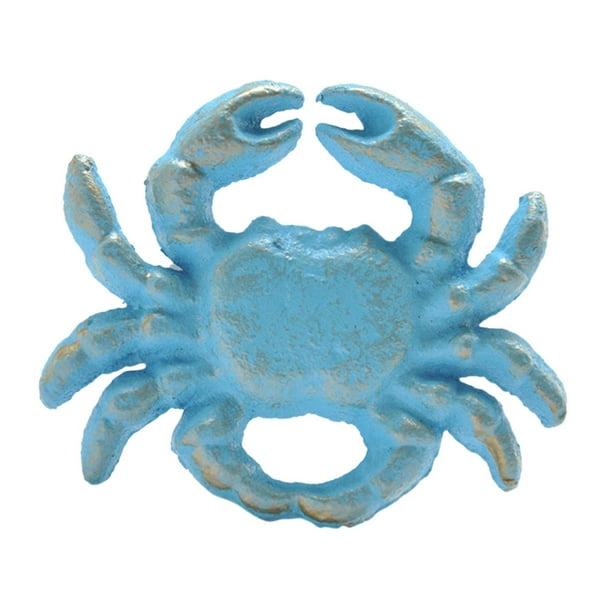 Cabinet Knobs Bookshelf Easy Installation Hardware Closet Drawer Pull Handle Blue Crabs - Walmart.ca