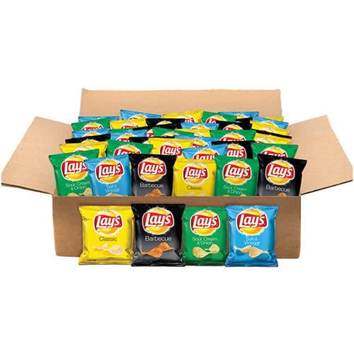 Lay's Potato Chips Variety Pack, 44 count, 44 oz - Walmart.com