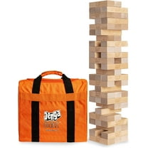 Jenga Giant JS6 - Premium Hardwood Oversized Game Set for Adults ...