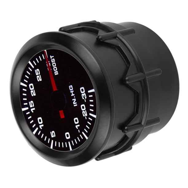 Boost Gauge Pressure Gauge Car Gauge 2in 12V Boost Meter -30-30PSI ...