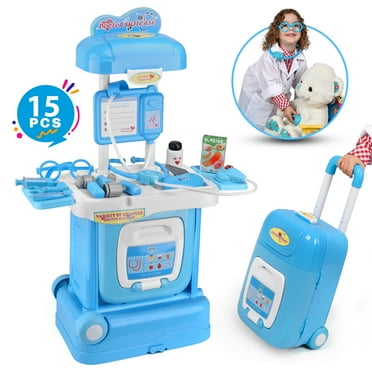 Melissa & Doug Deluxe Doctor's Office Play Set - Walmart.com