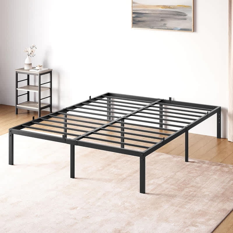 Click here for Ourlova Queen Bed Frame  14-Inch High Metal Platfo... prices