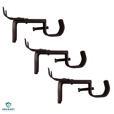 TAG Hardware Closet Rod Round - with End Supports, Synergy Collection ...