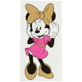 Minnie Mouse Peel and Stick Wall Decals with Glitter - Walmart.com