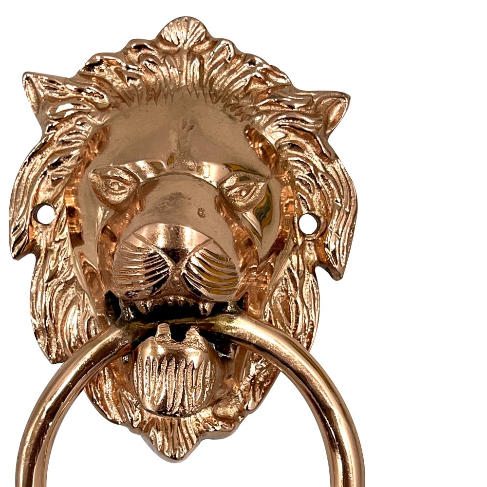 CollectiblesBuy Door Knocker for Front gate Bronze Lion Face Big ...