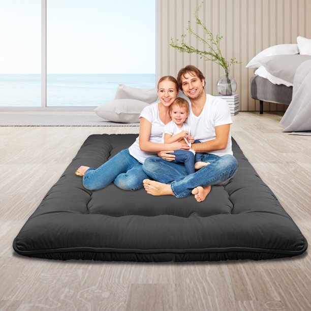 SLSY Futon Mattress, Extra Thick Japanese Floor Mattress Quilted ...