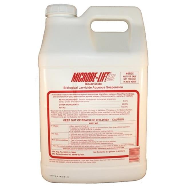 Microbe-Lift BMC2X5G Mosquito Control - 2.5 gal - Walmart.com
