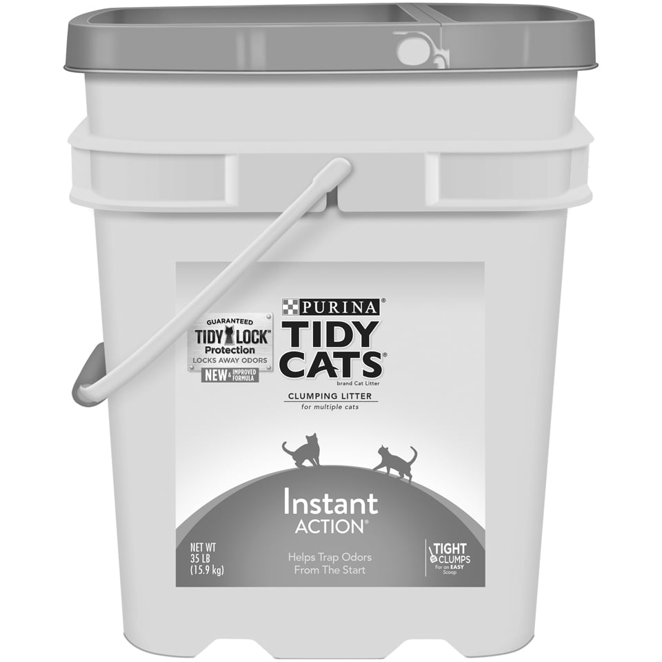 Purina Tidy Cats Clumping Litter Instant Action For Multiple Cats 35 Lb