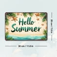 HELLOYOUNG Summer Beach Metal Sign 8x12in Nautical Coastal Wall Decor ...