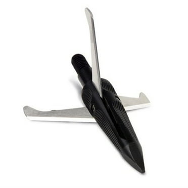 Swhacker #219 Crossbow Broadheads, 2-Blade 100 Grain 1.75" Cut, (Pack ...
